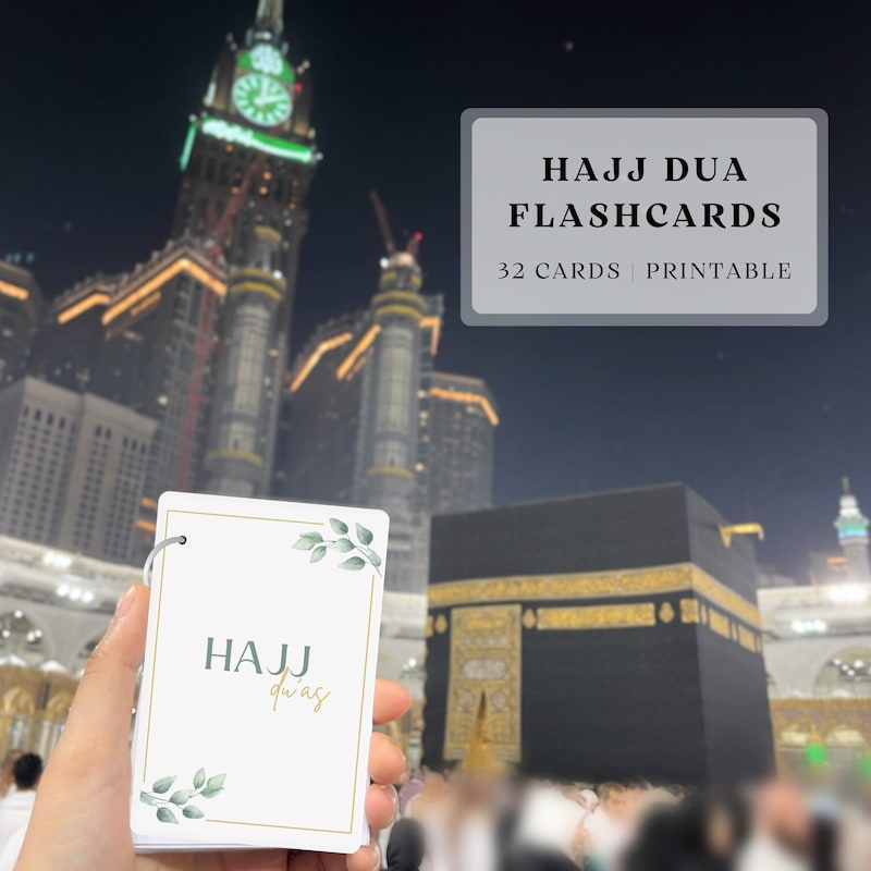 Hajj Mubarak Card - Etsy