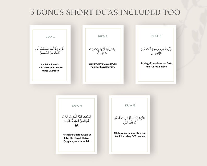 Umrah Duas Printable Umrah Cards Dua Cards Printable Umrah - Etsy UK