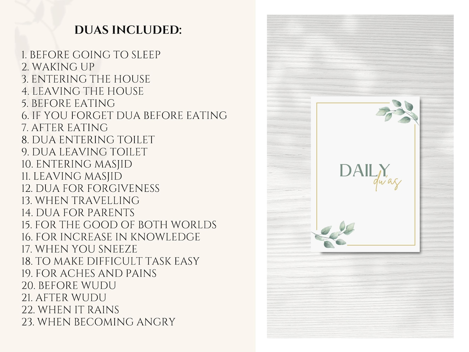 Dua Cards Printable, Daily Duas, Islamic Duas, Dua Book, Prayer Cards ...