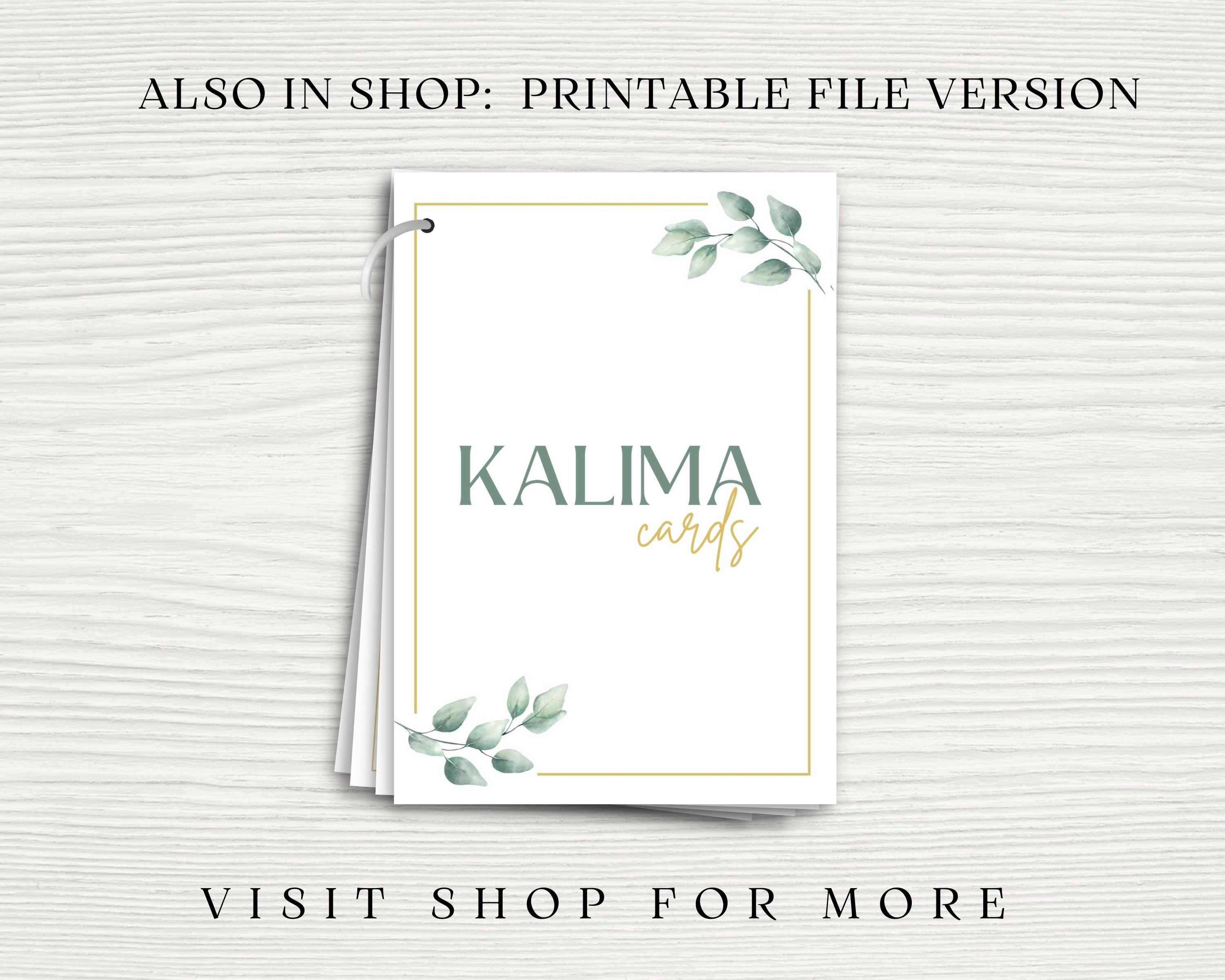 Kalima Flashcards, Digital Kalma Cards, the Six Kalimas, Kalima of ...