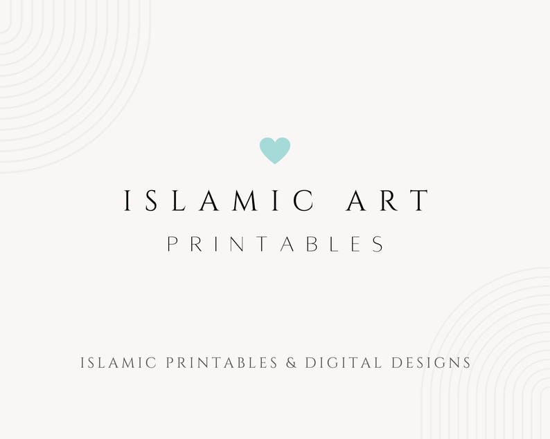 Islamic Affirmations Wall Art, Wall Art Printable, Muslim Affirmations ...