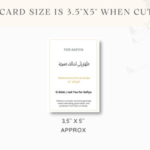 Dua Cards, Islamic Duas, Dua Cards Printable, Dua Book, Duas PDF, Daily ...