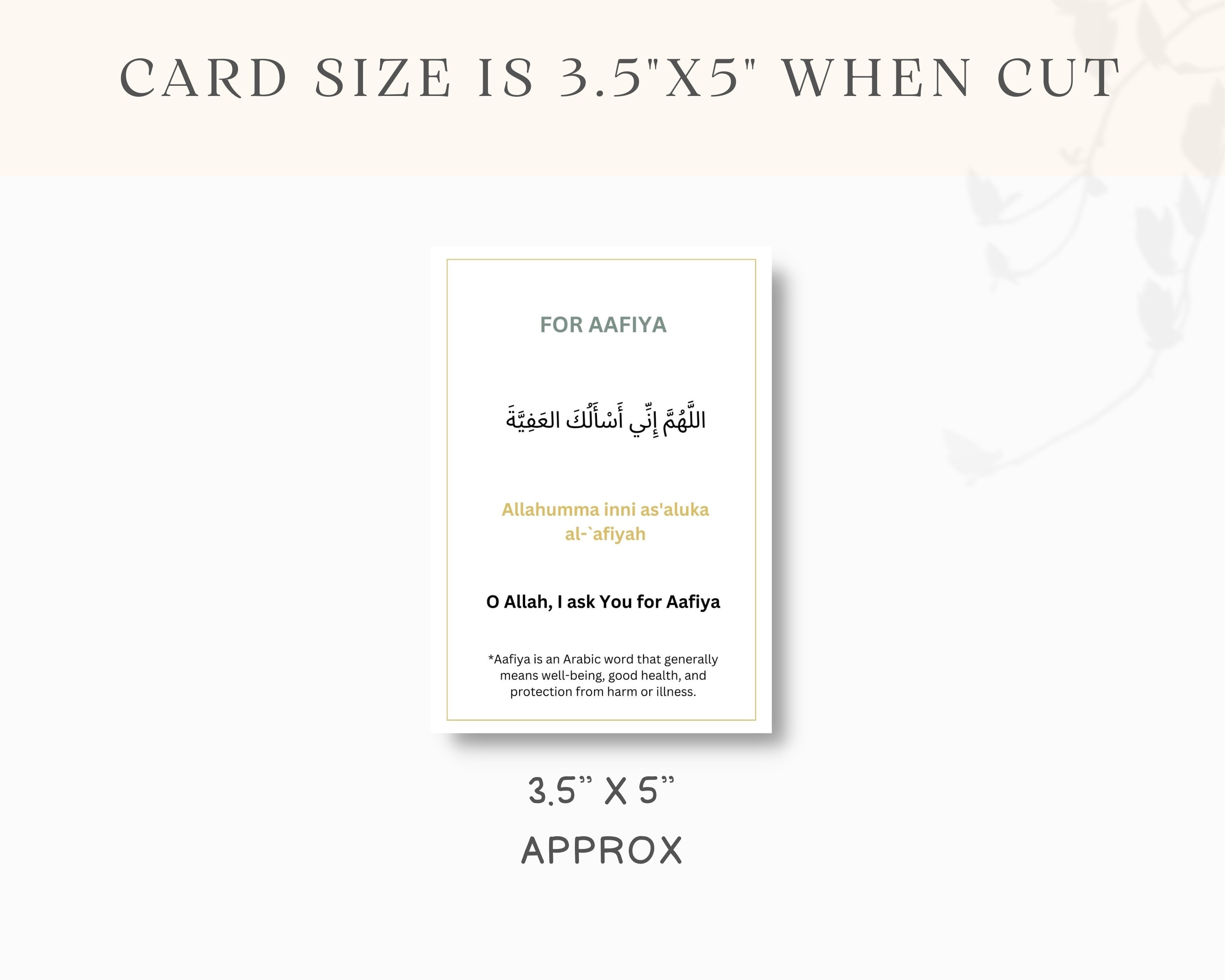Dua Cards Islamic Duas Dua Cards Printable Dua Book Duas - Etsy