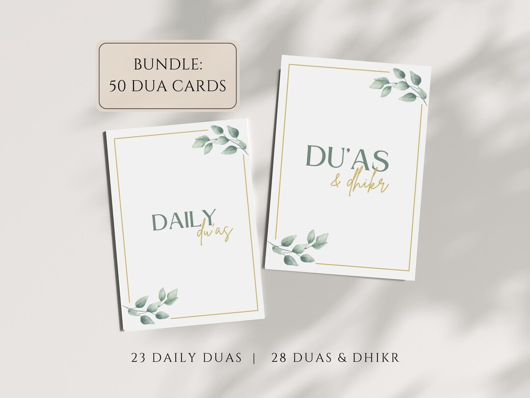 Islamic Dua Cards, Dua Cards Printable, Dua Book, Duas PDF, Daily Duas ...