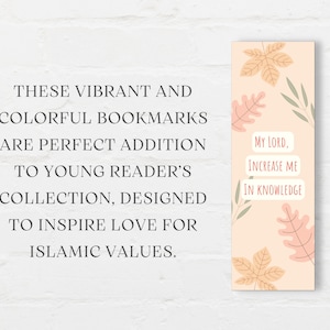 Islamic Bookmarks Printable, Islamic Gift, Printable Bookmarks, Muslim ...