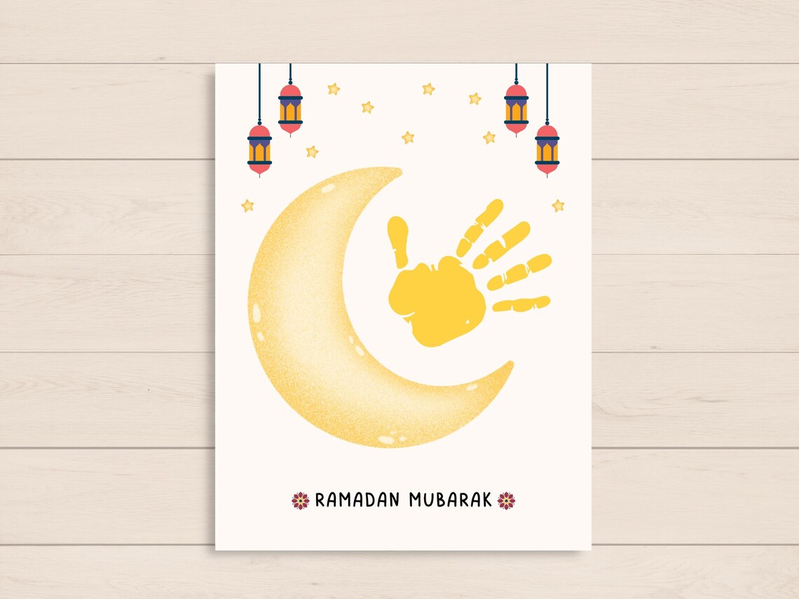 Ramadan Handprint, Ramadan Activity, Ramadan Craft, Ramadan Kids ...