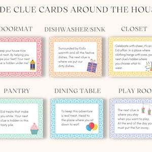 Eid Scavenger Hunt Printable, Eid Activity, Eid Games, Indoor Treasure ...