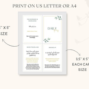Dua Cards Printable, Daily Duas, Islamic Duas, Dua Book, Prayer Cards ...