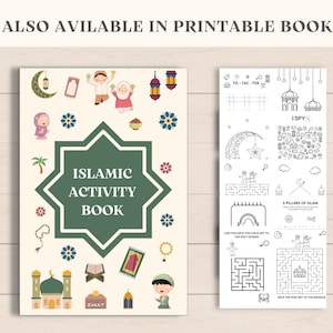 Islamic Activities Printable, Islamic Kids Activity, Islamic Coloring ...