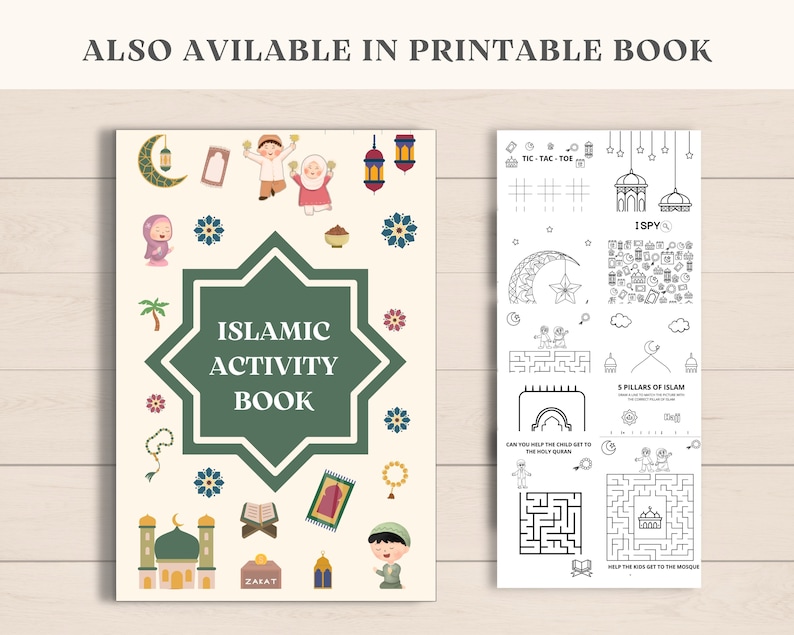Islamic Activities Printable Islamic Kids Activity Islamic - Etsy
