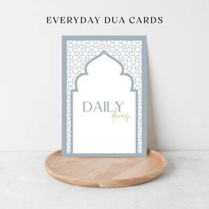Daily Duas, Dua Cards Printable, Islamic Duas, Dua Book, Prayer Cards ...