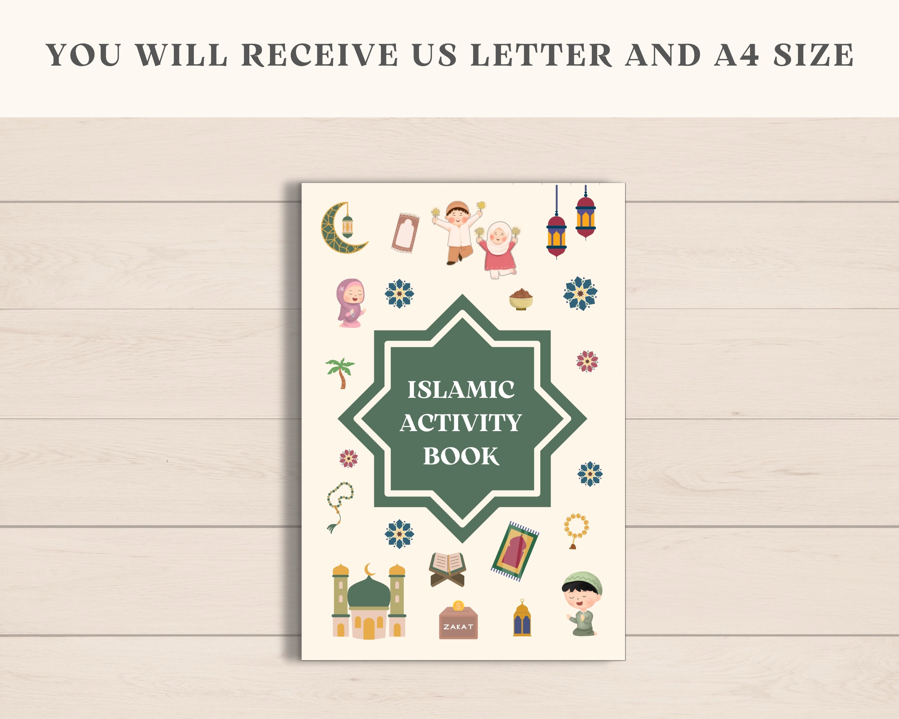 Islamic Activity Book Printable, Islamic Activities Printable, Islamic ...