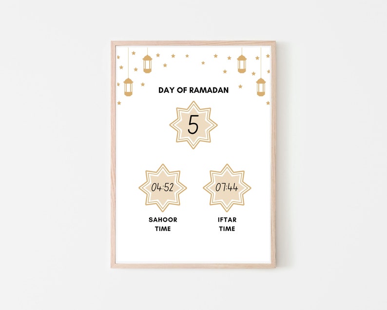 Ramadan Decoration Printable 3 Set Ramadan Printable Ramadan - Etsy