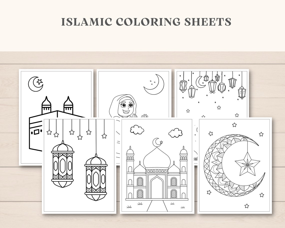 Islamic Activities Printable Islamic Kids Activity Islamic - Etsy