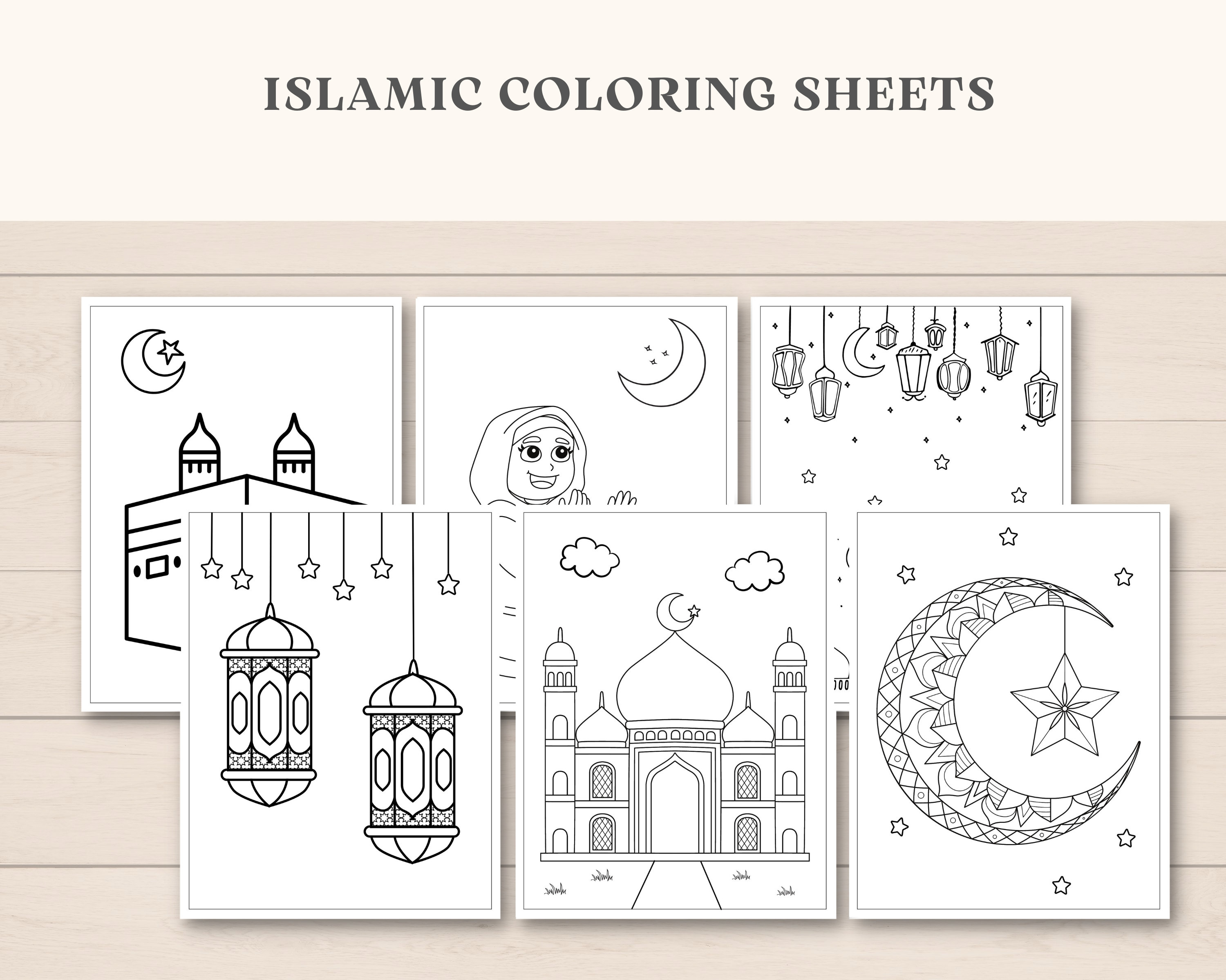 Islamic Activities Printable Islamic Kids Activity Islamic - Etsy