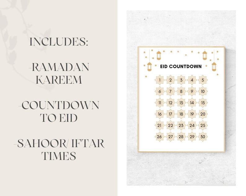 Ramadan Decoration Printable 3 Set Ramadan Printable Ramadan - Etsy