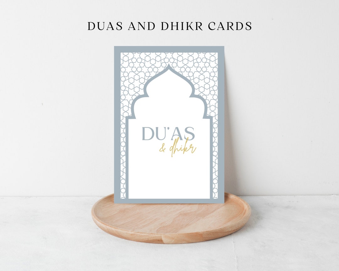 Islamic Dua Cards, Dua Cards Printable, Duas, Dhikr, Daily Duas ...