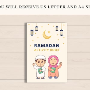Ramadan Activity Book Printable, Eid Activity Book, Ramadan Printable ...