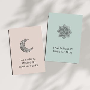Islamic Affirmation Cards, Muslim Affirmations, Islamic Printables ...