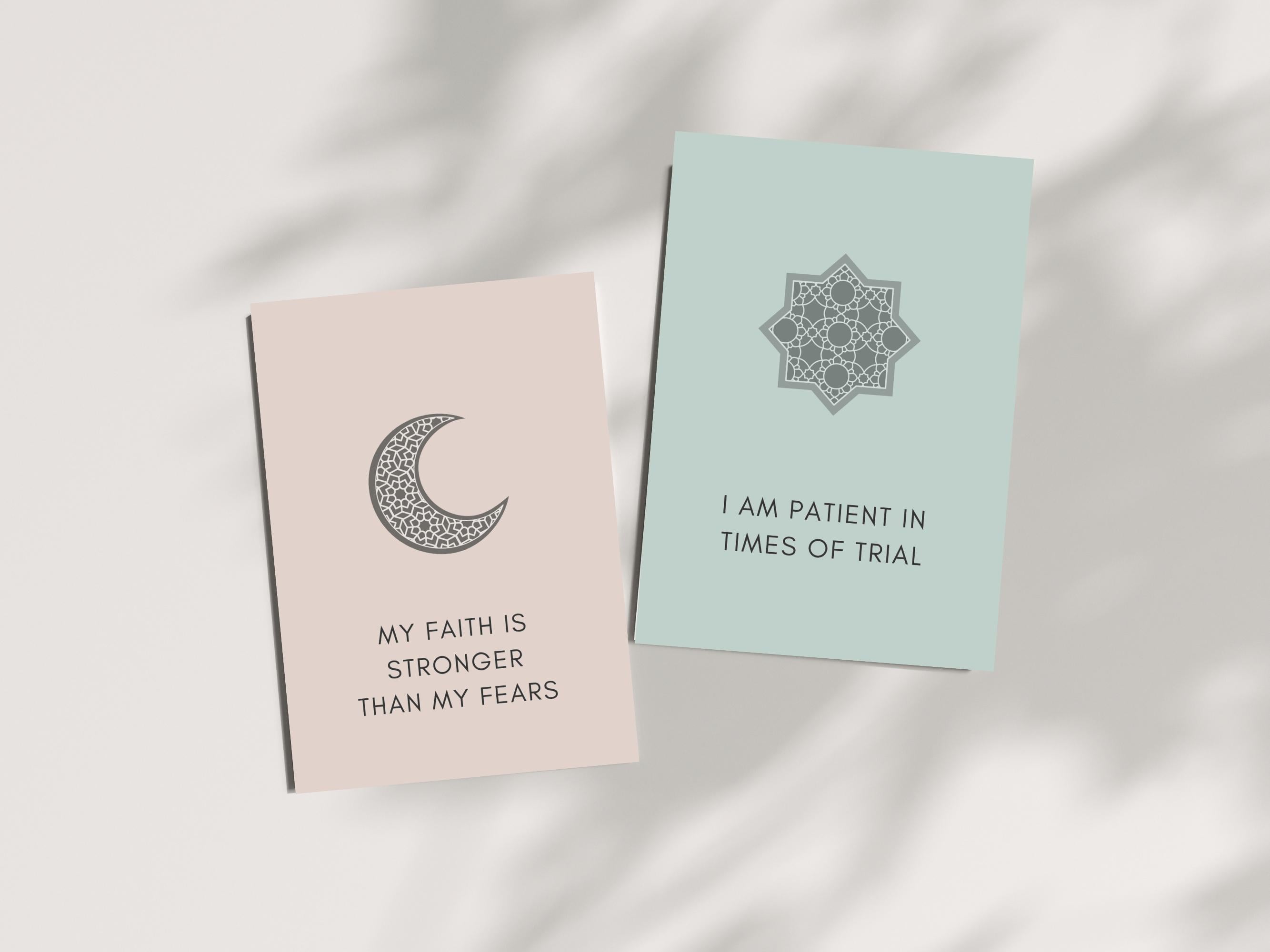 Islamic Affirmation Cards, Muslim Affirmations, Islamic Printables ...
