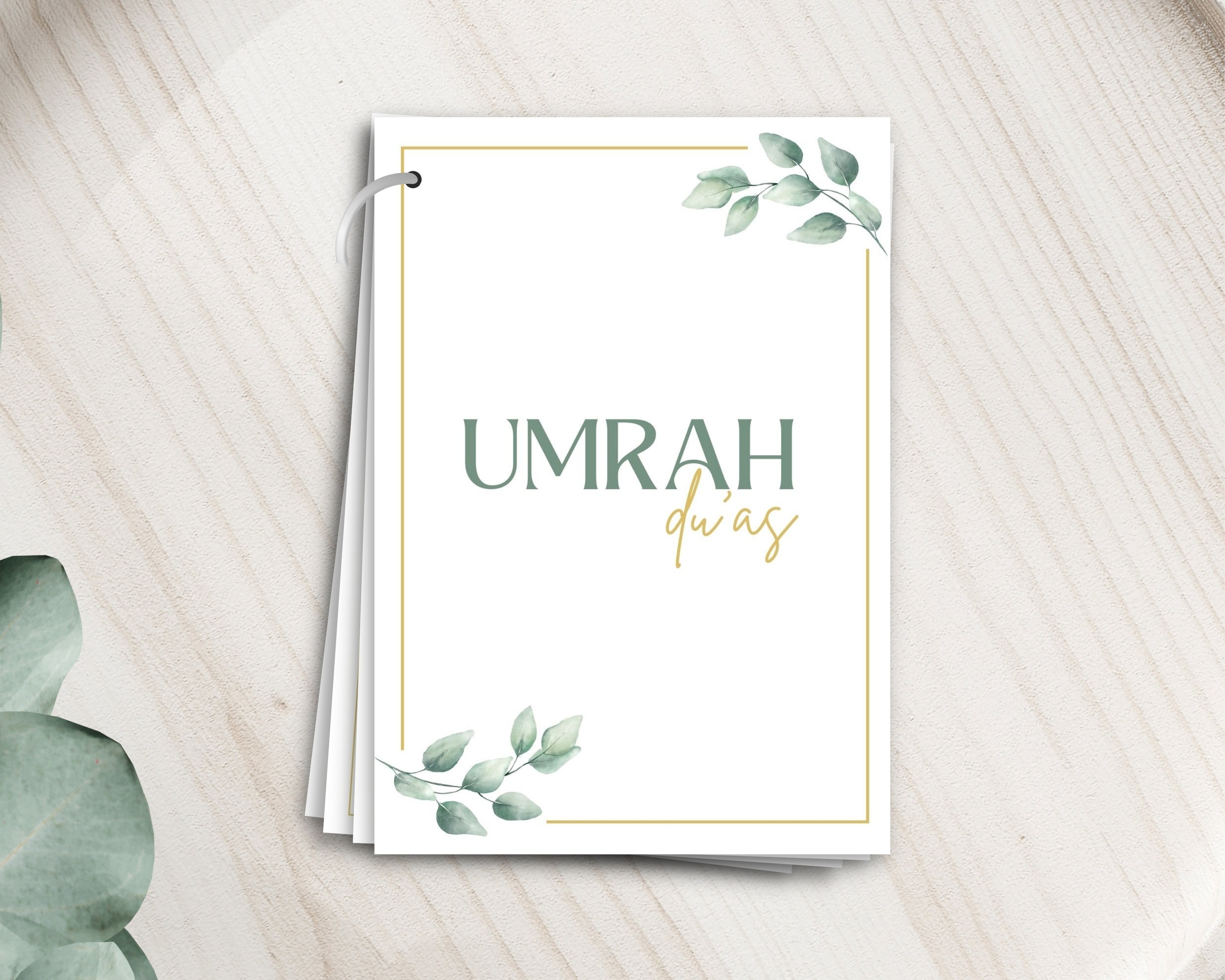 Umrah Flashcards Printable, Umrah Guide PDF, Umrah Dua Cards, Umrah ...