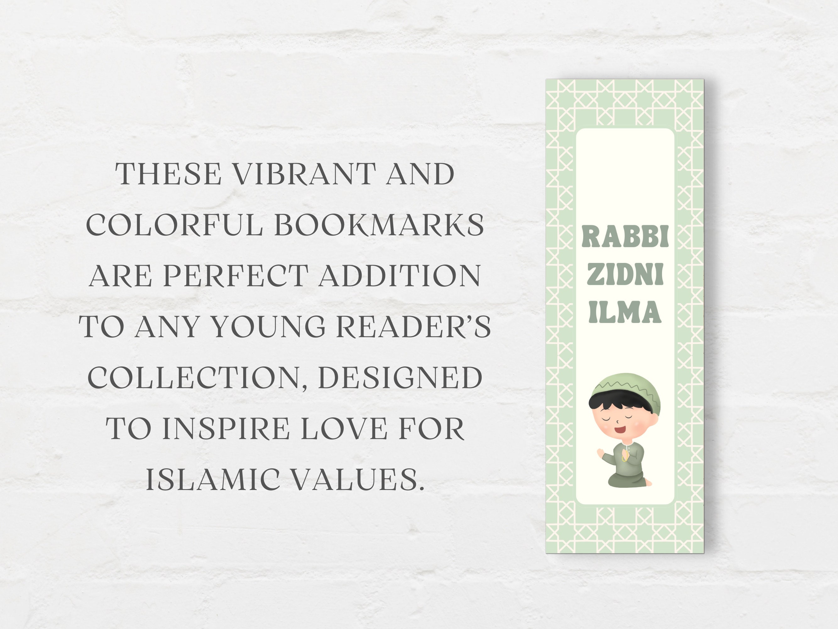 Islamic Kids Bookmarks, Printable Bookmarks, Muslim Bookmarks, Islamic ...