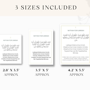 Umrah Flashcards Printable, Umrah Guide PDF, Umrah Dua Cards, Umrah ...