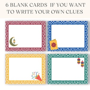 Eid Scavenger Hunt Printable, Indoor Treasure Hunt, Eid Gifts, Eid ...