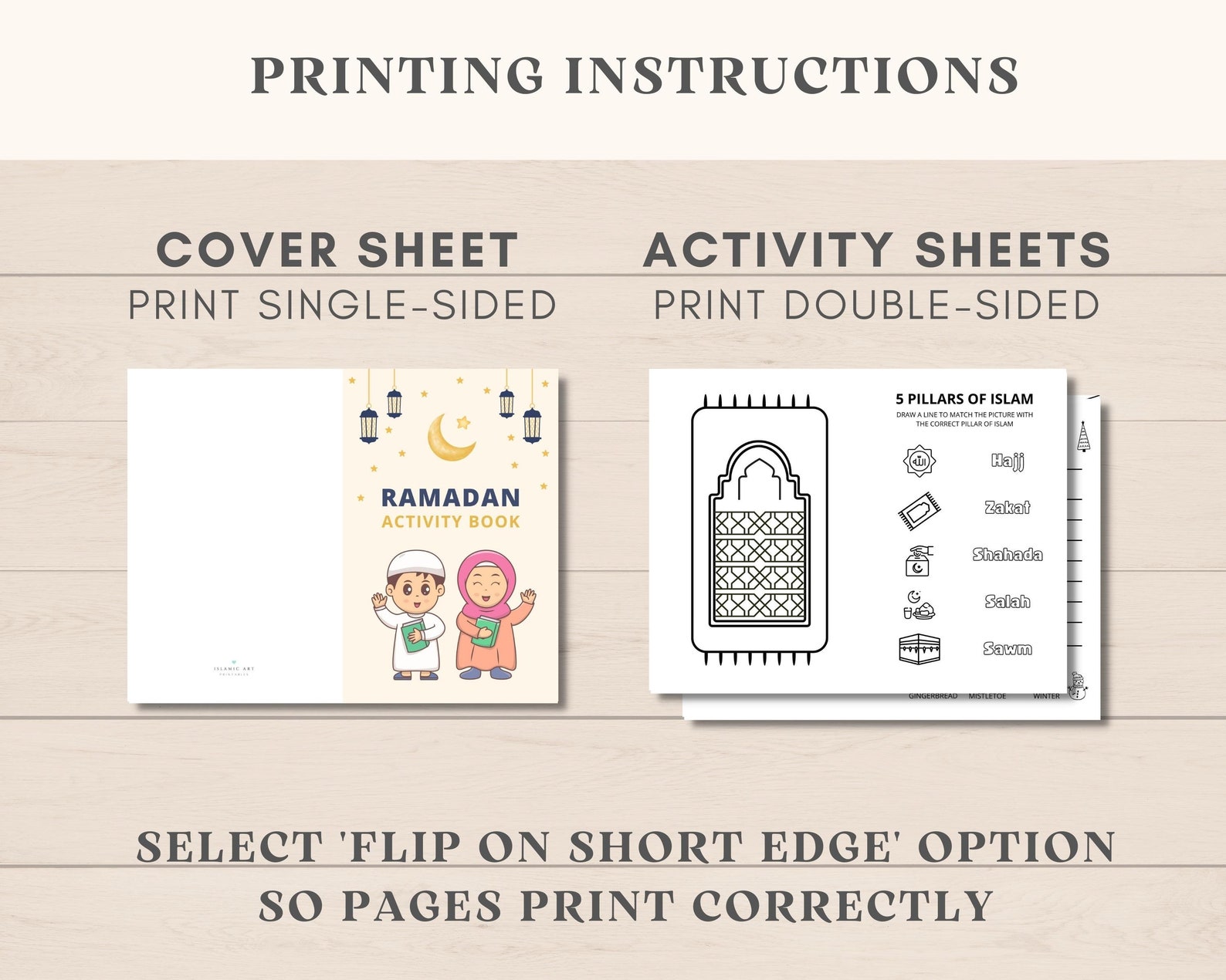 Ramadan Activity Book Printable, Eid Activity Book, Ramadan Printable, Ramadan Activities, Eid ...