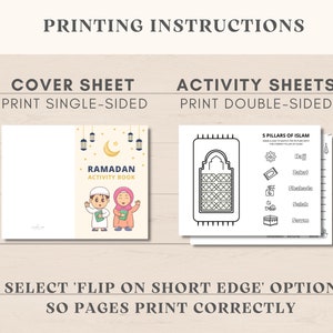 Ramadan Activity Book Printable, Eid Activity Book, Ramadan Printable ...