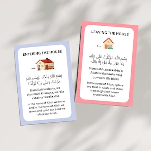 Kids Dua Cards, Islamic Kids Printables, Duas for Kids, Children Dua ...