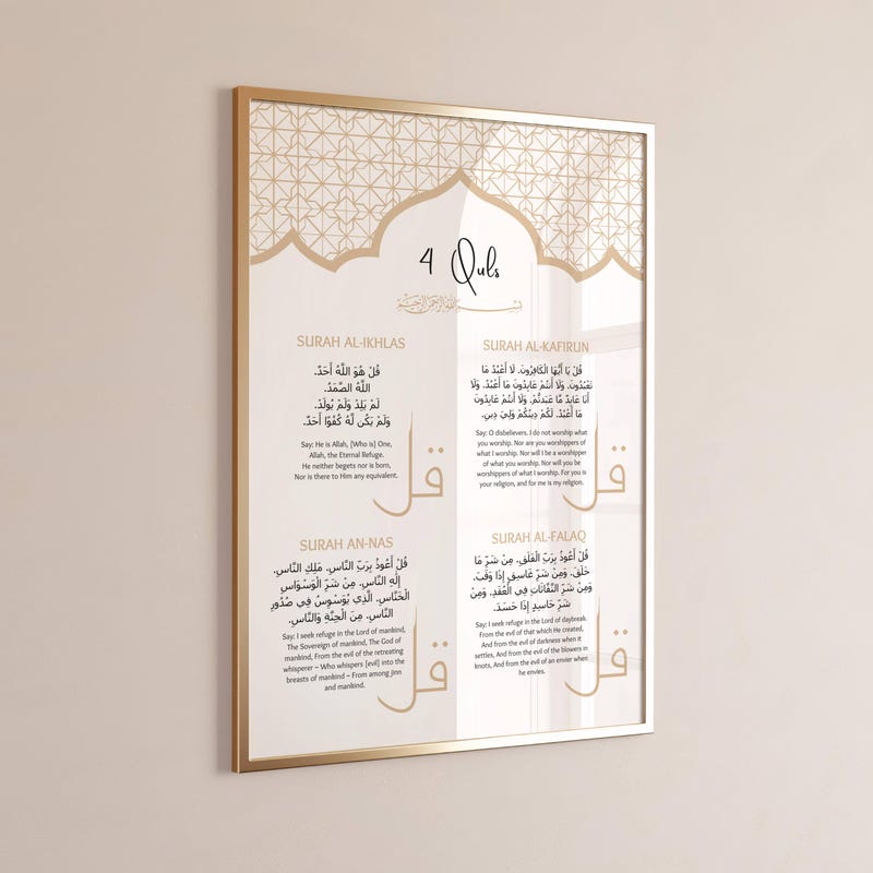 4 Kul Islamic Art - Etsy