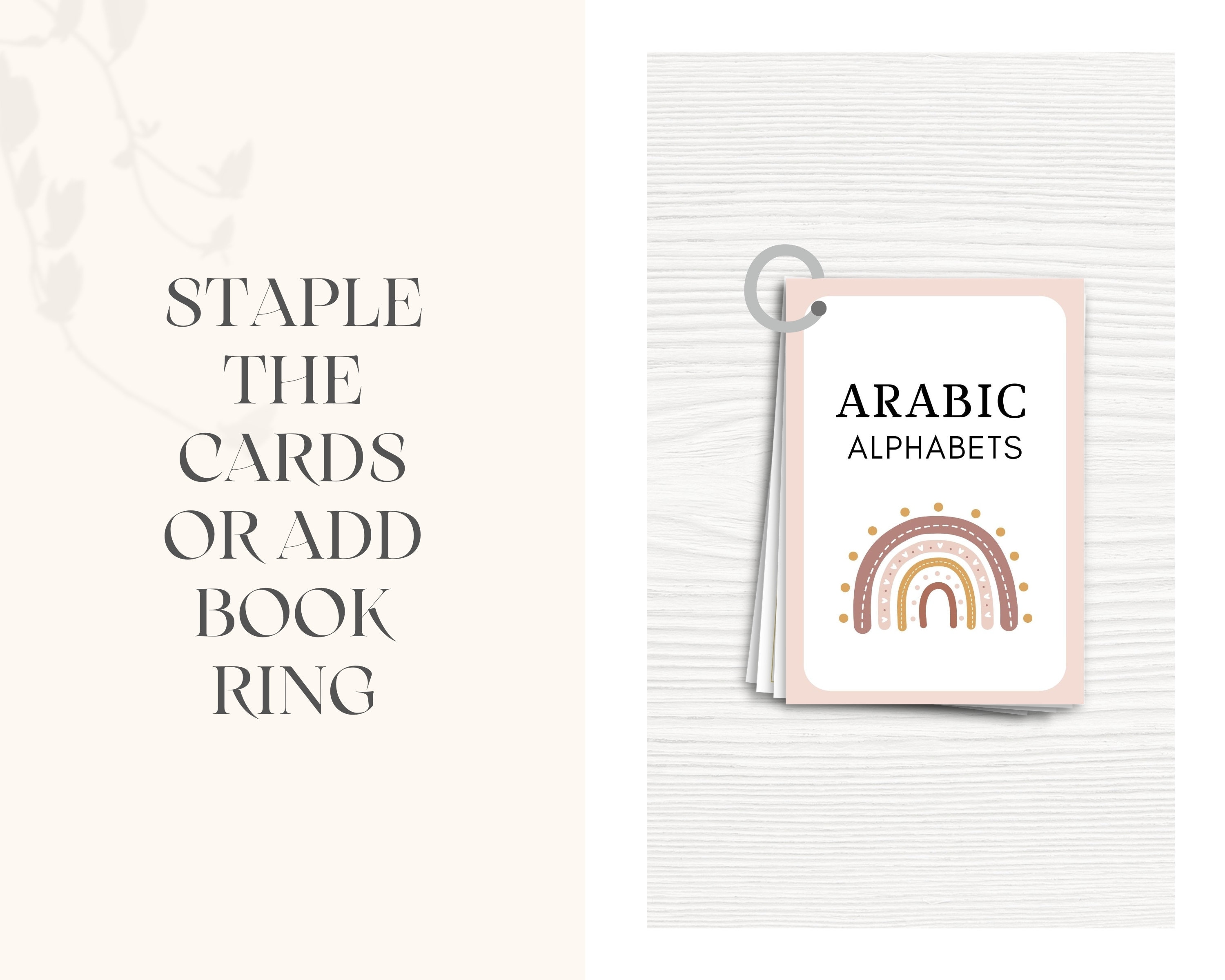 Arabic Alphabet Flashcards Arabic Alphabet Arabic - Etsy