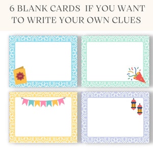 Eid Scavenger Hunt Printable, Eid Activity, Eid Games, Indoor Treasure ...