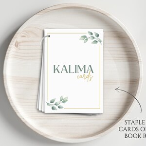 Kalmah Flashcards Printable, the Six Kalmahs, Kalmah of Islam, Kalimah ...