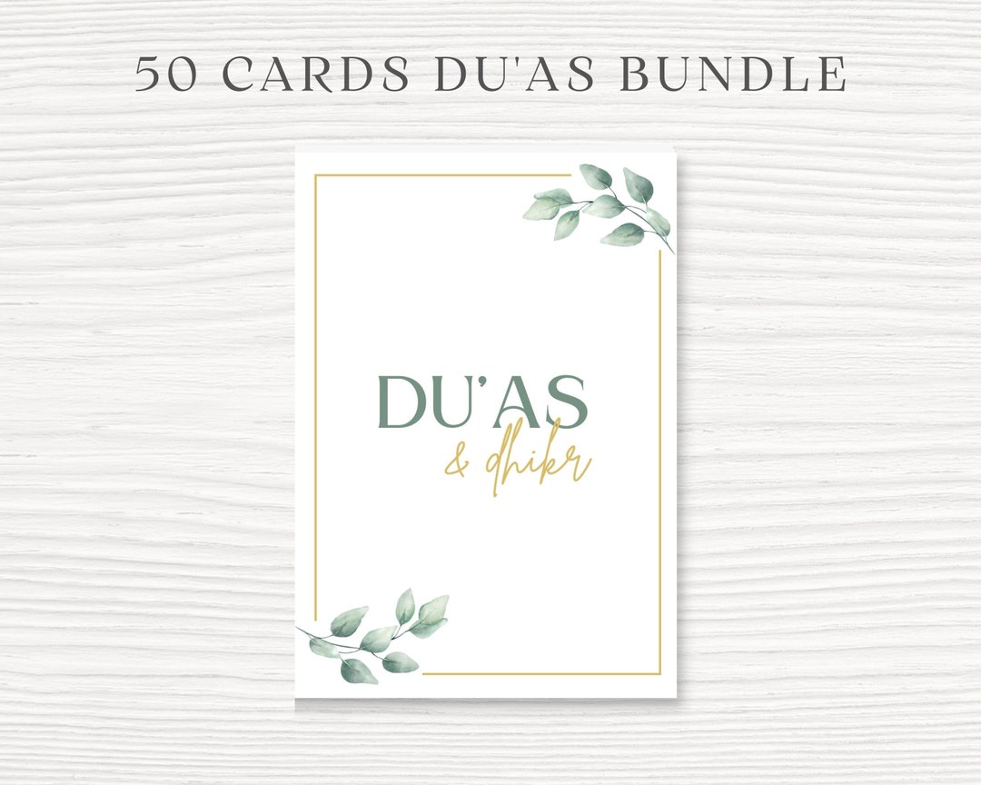 Islamic Dua Cards, Dua Cards Printable, Dua Book, Duas PDF, Daily Duas ...