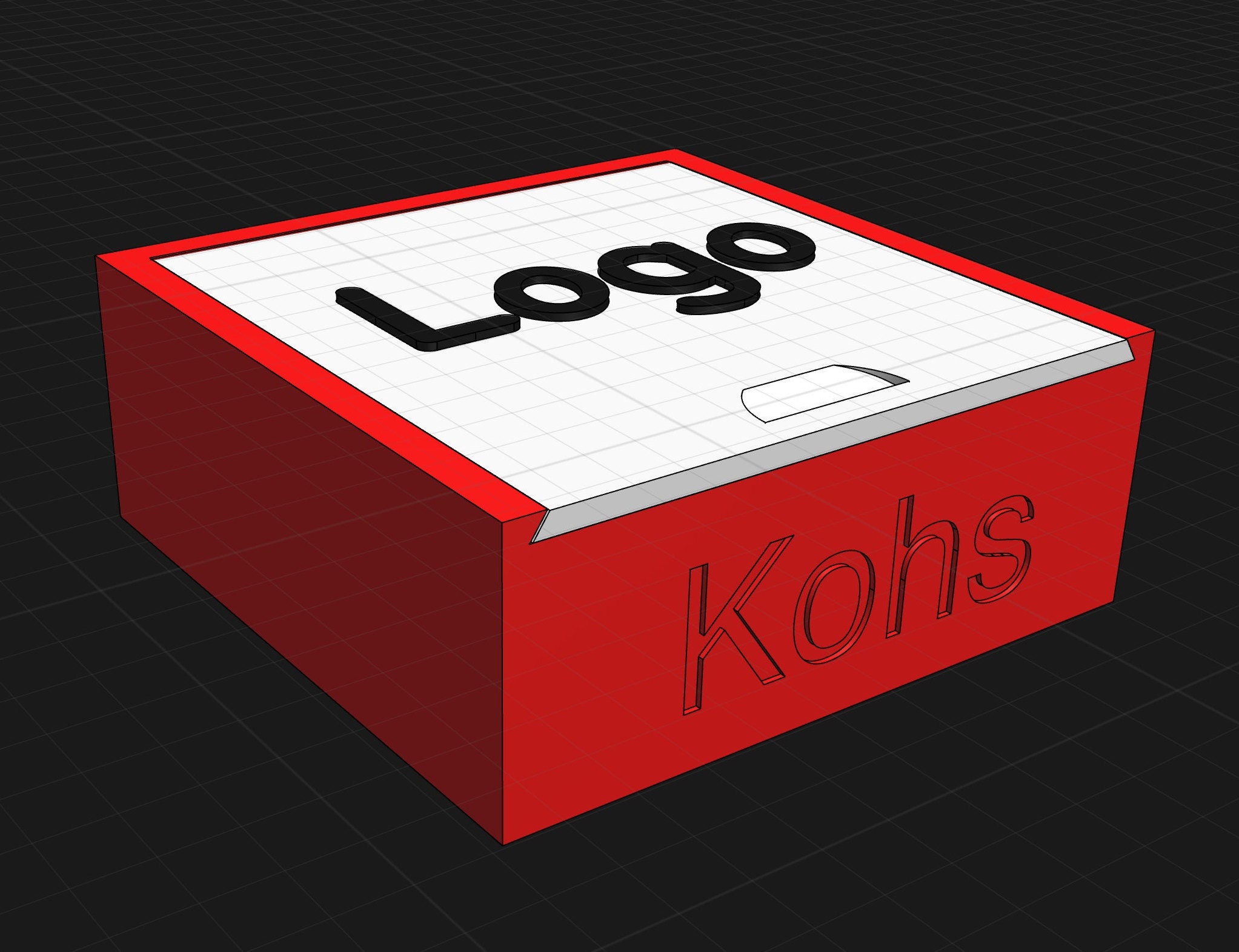 Kohs Cubes. Option With Box. 9 Red and White Plastic Cubes. for ...