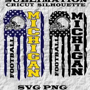 Michigan Font Svg - Etsy