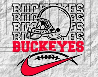 Football Buckeyes Svg - Etsy