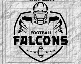 Falcons Football Svg - Etsy