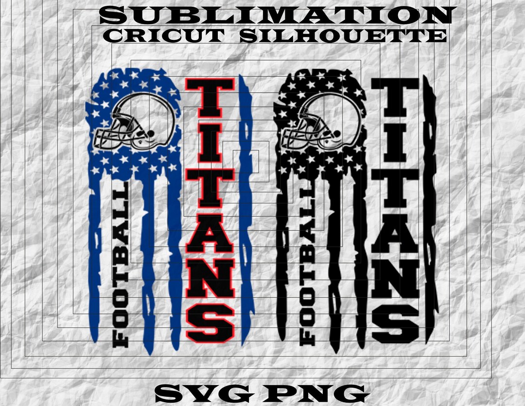 Titans Football Svg - Etsy