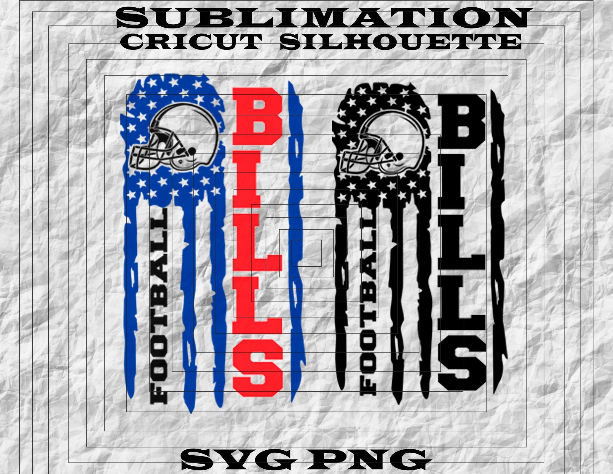 Bills Football Svg - Etsy