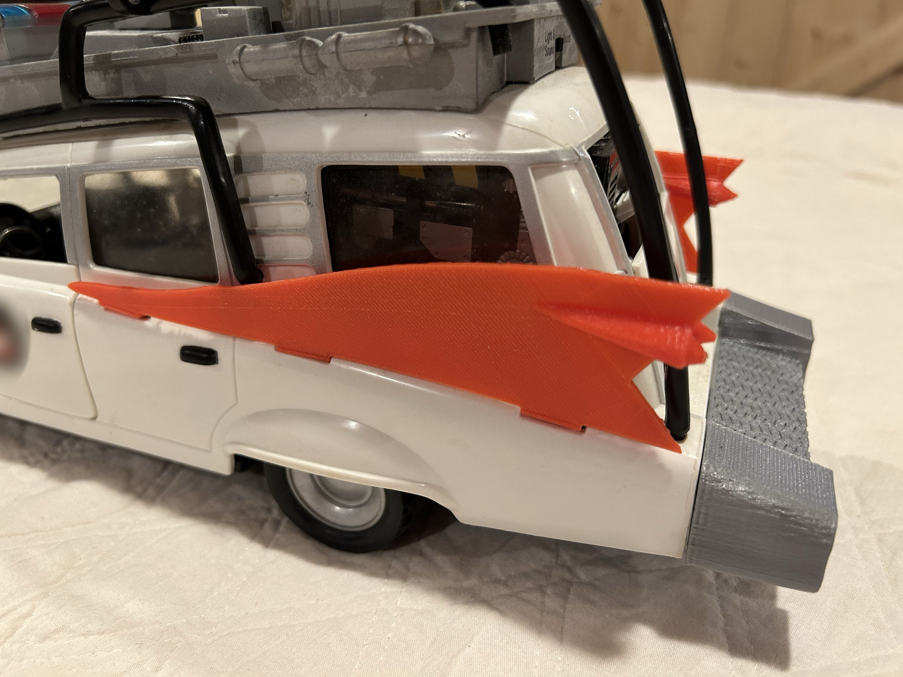 Extreme Ghostbusters Ecto-1 - Rear Fins (3D Print) - Etsy