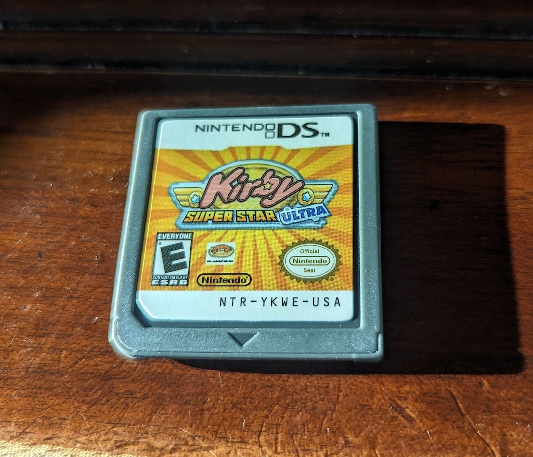 Kirby Super Star Ultra nintendo DS, 2008 Game Cartridge Only, Classic ...