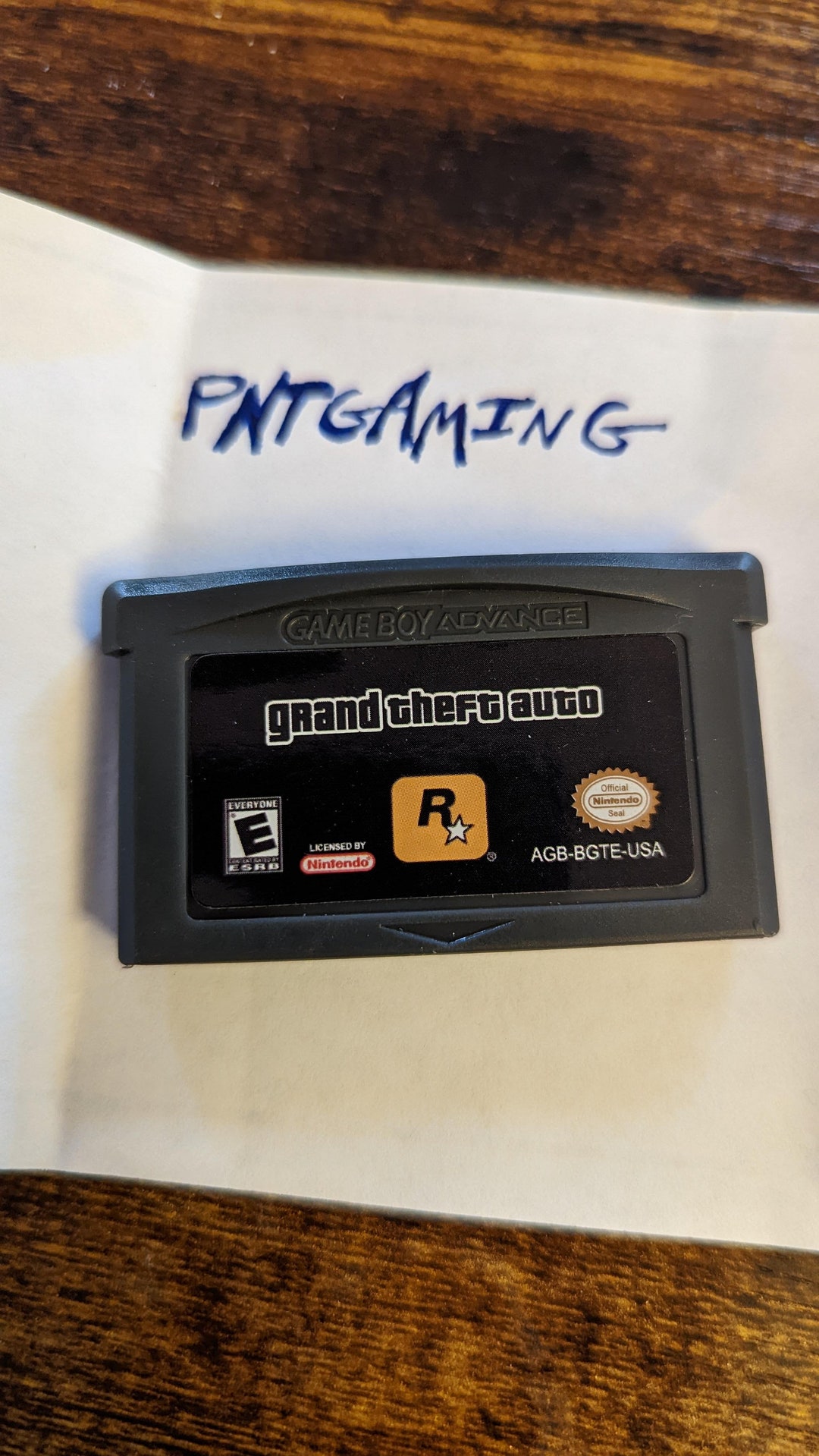 Grand Theft Auto Advance nintendo Game Boy Advance, 2004 Game Cartridge ...