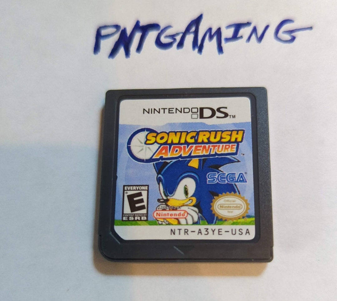 Sonic Rush Adventure nintendo DS, 2007 Game Cartridge Only, Classic ...
