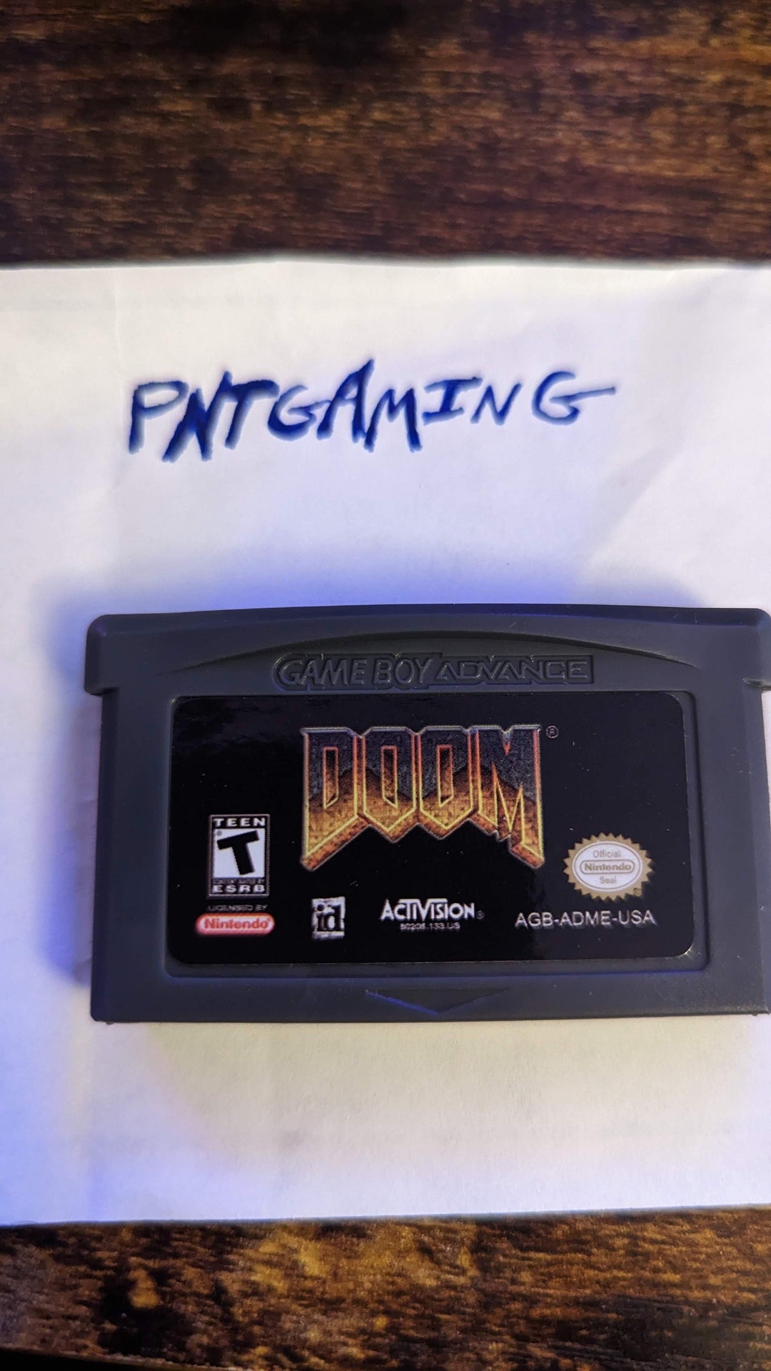 Doom nintendo Game Boy Advance, 2001 Game Cartridge Only, Classic Retro ...