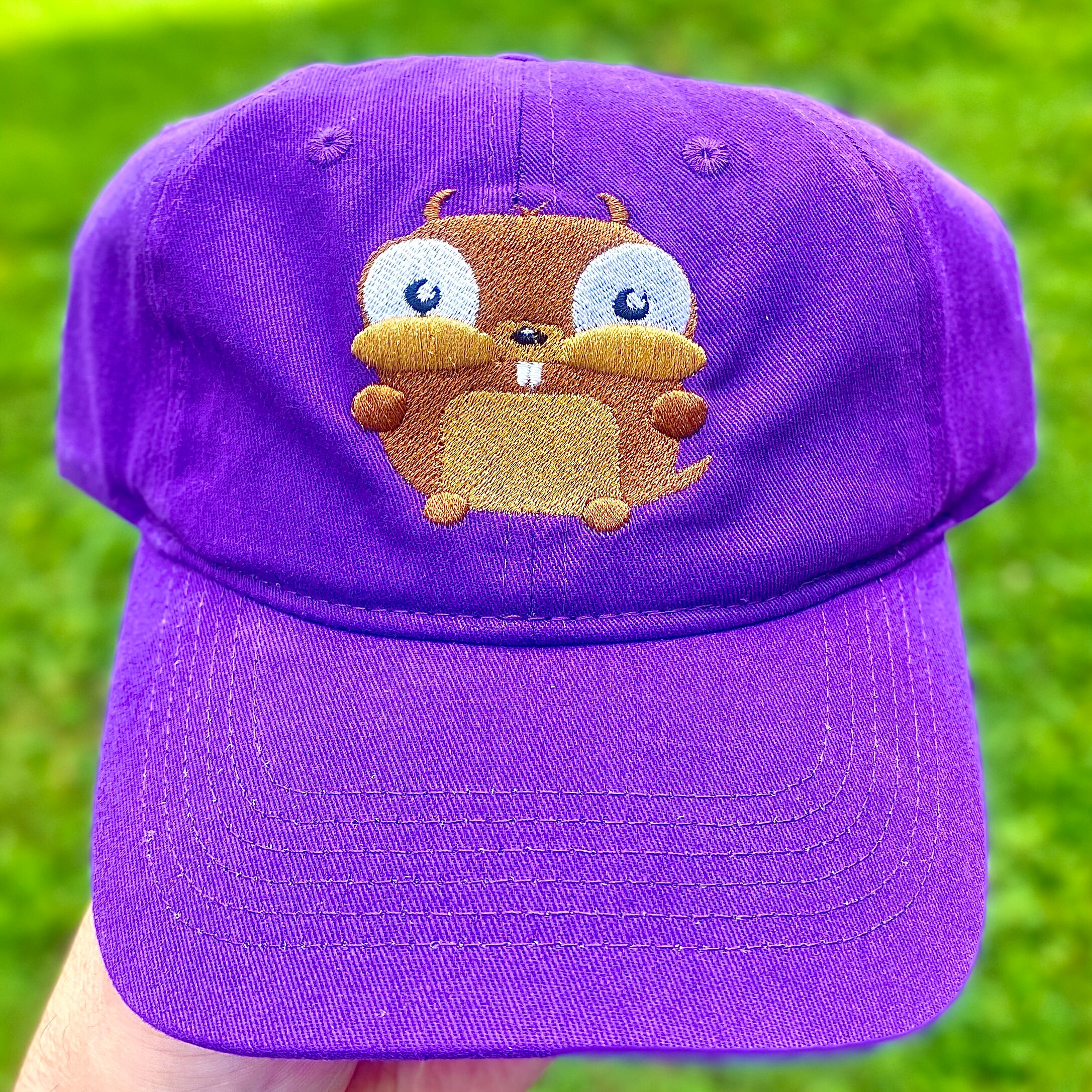 Embroidered Cute Gopher Hat Dad Hat Adjustable Hats for Girls and Women ...