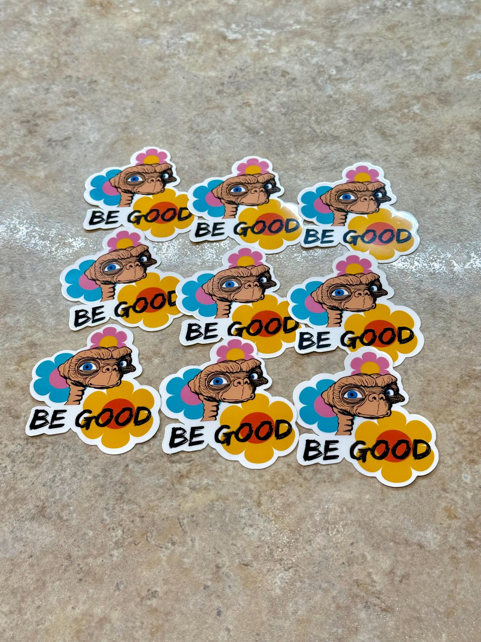 E.T. Be Good Sticker | Extra-terrestrial Flowers | 1982 Movie ET ...