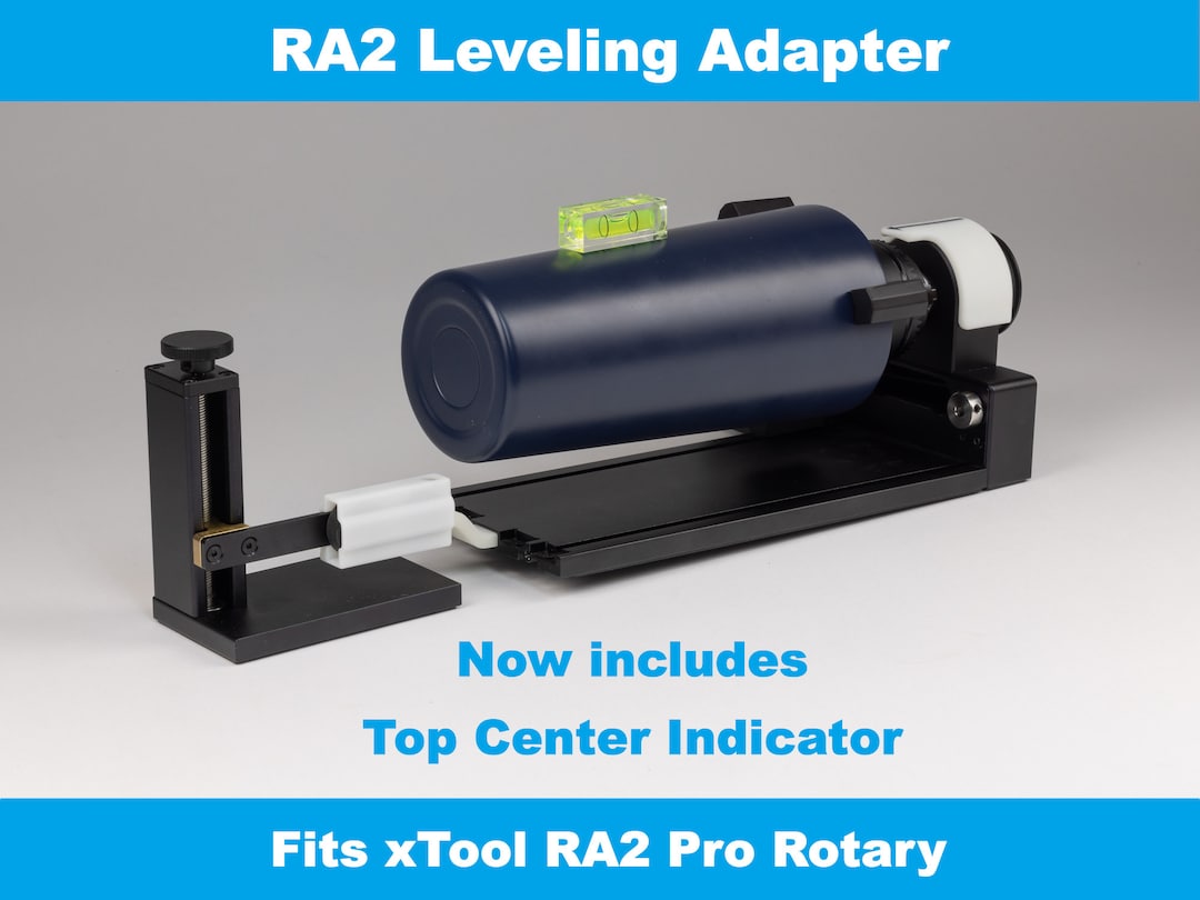 Leveling Adapter for Xtool RA2 Pro Rotary M1/D1/P2; Includes Top Center ...
